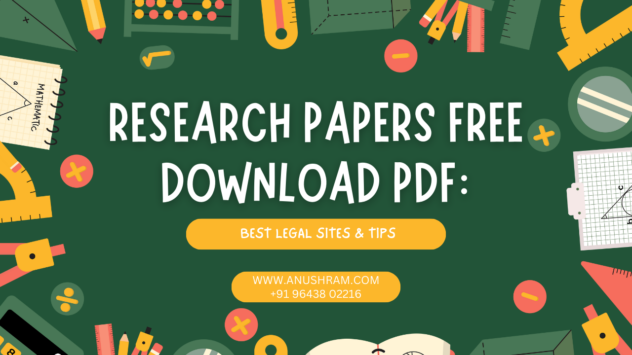 Research Papers Free Download PDF: Legal Sources