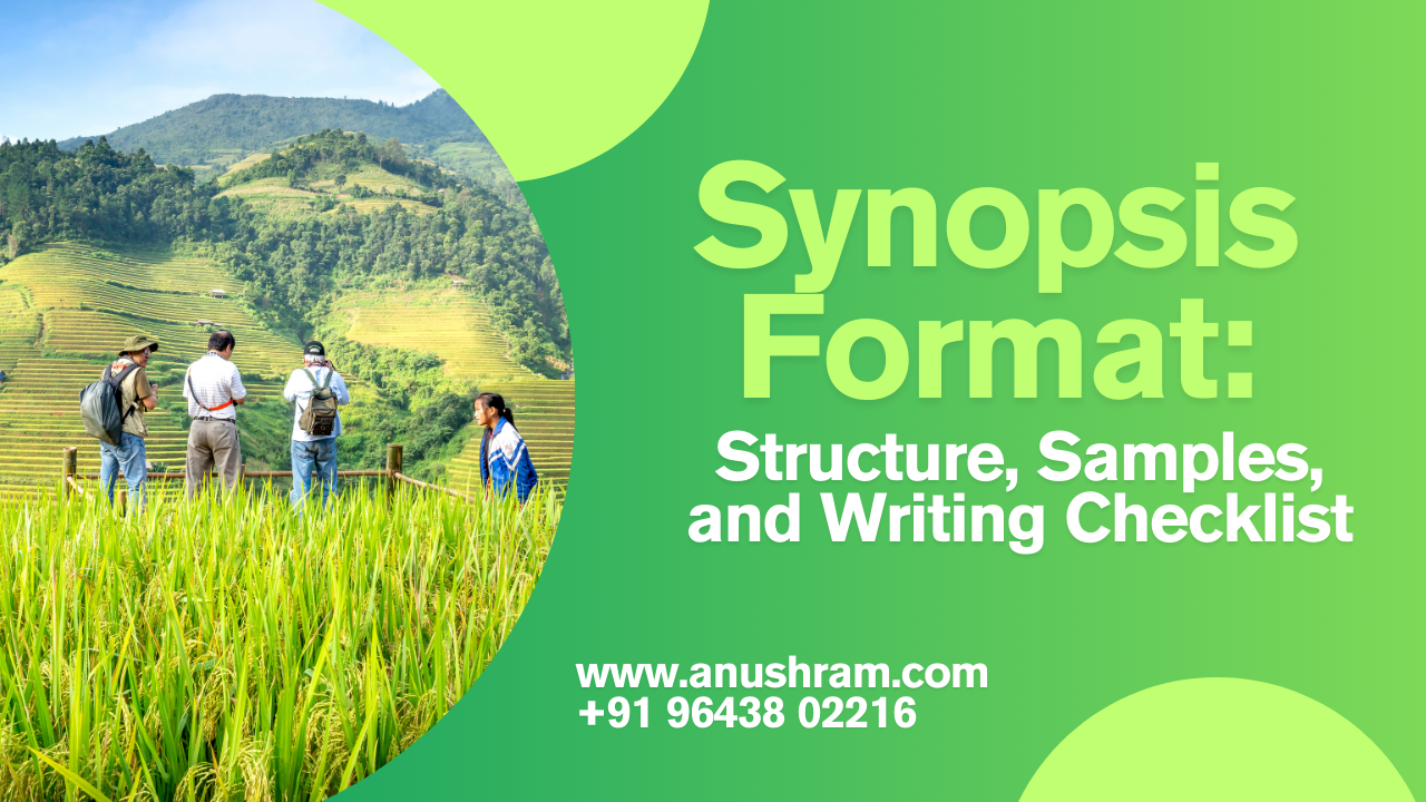 Synopsis Format: Structure, Samples, and Writing Checklist